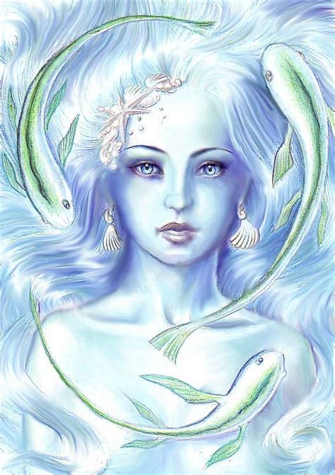 Water Nymph Drawing At Katherine Lederman Blog