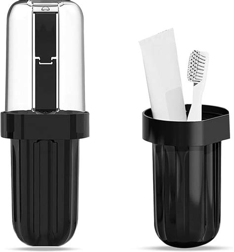 Toothbrush Toothpaste Travel Cup Container 3 In 1 Portable Travel