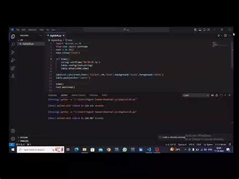 Yogesh Tanwar On Linkedin Task 1 Is Done For Internpe The Task Was To Build A Digit Clock