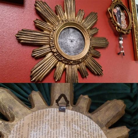 Sovereign Enigma Handmade Sun Circle Frame Baroque Frame Complete With
