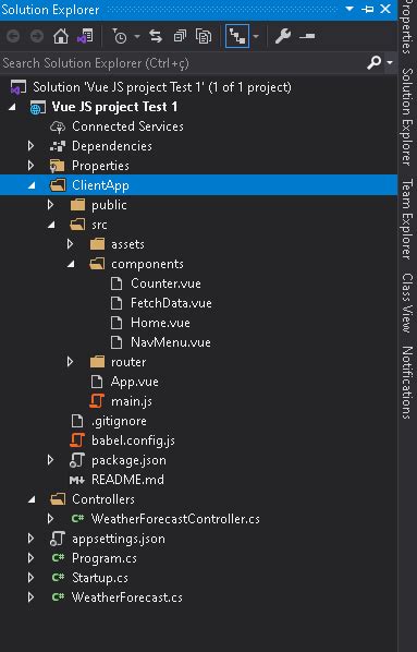 ASP NET And Vue Js Template