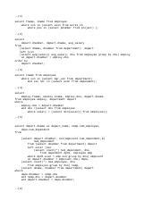 Homework3 Part A Sql 1 Select Fname Lname From Employee Where Ssn In Select Essn From Works