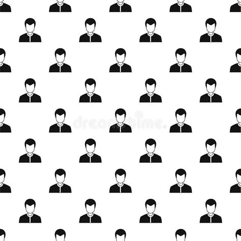 Man Pattern Vector Stock Vector Illustration Of Hair 107679442