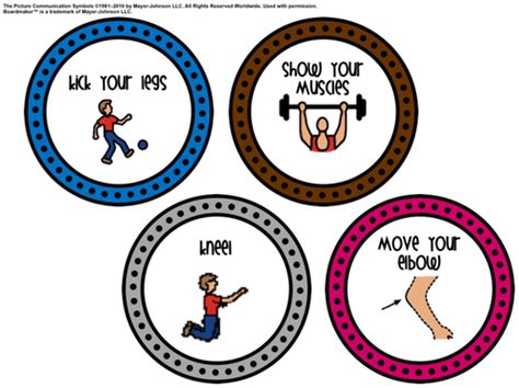 Move It Or Lose It Visual Movement Cues Teaching Resources