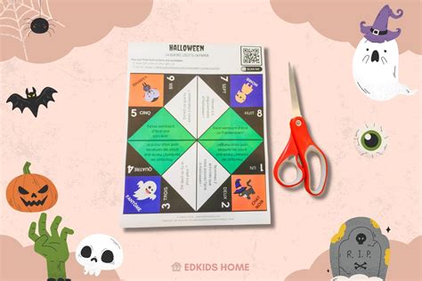 The Ultimate Free Halloween Cootie Catcher Chinese French And