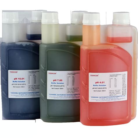 Buffer Solutions And Standard