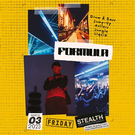 Stealth Dnb Rave With Formula Stealth Nightclub