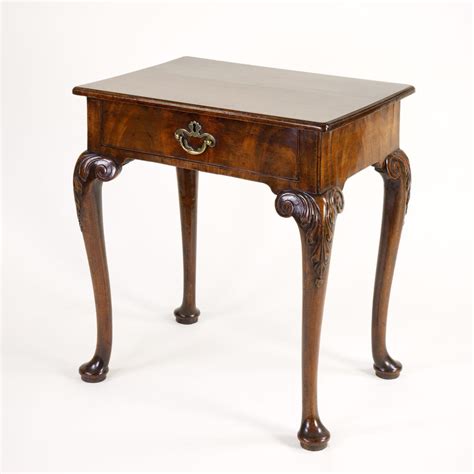 Diminutive George Ii Period Cabriole Leg Side Table Bada