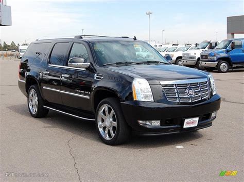 2008 Black Raven Cadillac Escalade Esv Awd 46966635 Photo 7