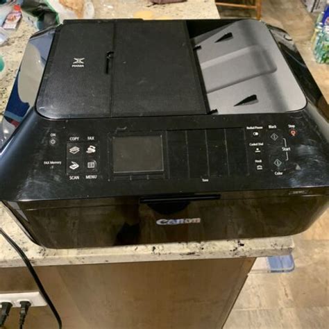 Canon Pixma Mx922 All In One Printer Black Tested 806791924941 Ebay