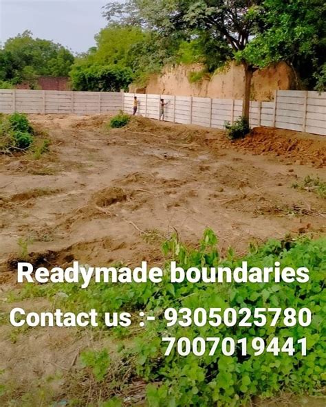 Prefab Rcc Boundary Wall Thickness 50mm At ₹ 75square Feet In