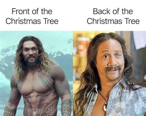 17 Times The Front Of Christmas Tree Vs Back Of Christmas Tree Meme Hit
