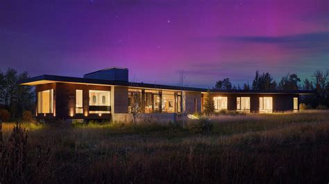 Prospect Studio Clads Wyoming House In Timber And Weathering Steel