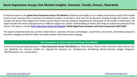 Ppt Gene Expression Assays Test Market Powerpoint Presentation Free Download Id11739484
