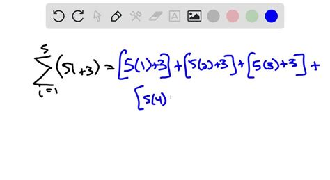 Solveduse The Summation Properties And Rules To Evaluate Each Series