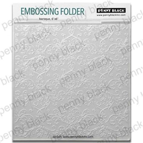 Baroque Embossing Folder Teaspoon Of Fun