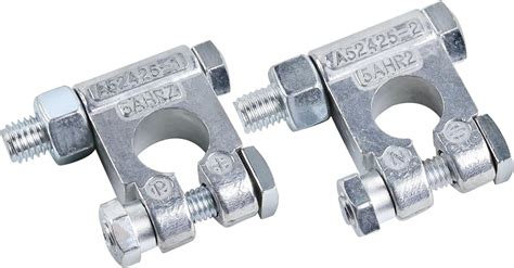 1 Pair Battery Post Terminalsbrass M6 Extender Bolt
