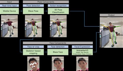Human Computer Interaction Pipeline For Action Emotion Recognition