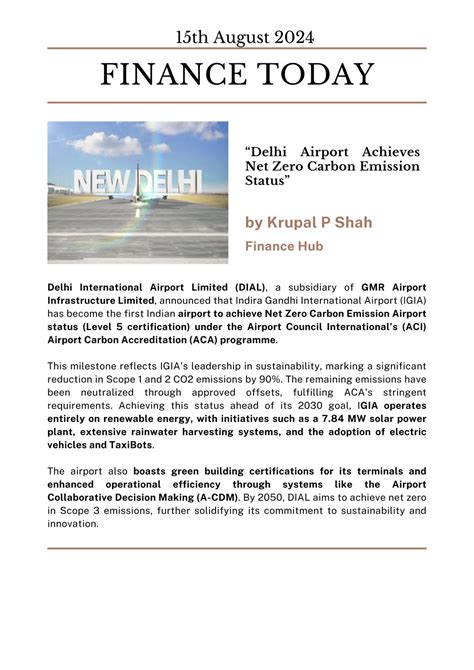 Delhiairport Netzerocarbon Sustainability Aci Greenairport Renewableenergy Climateaction
