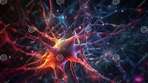 Connections Explosion Brain Neural Network In 3d Journey In 3d Through The Complexity Of The