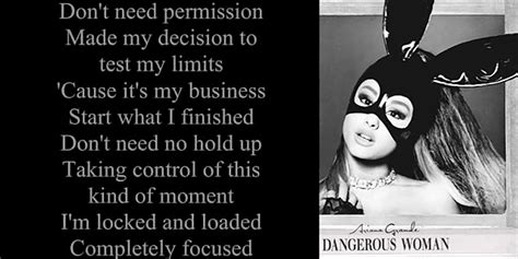 Ariana Grande Song Lyrics