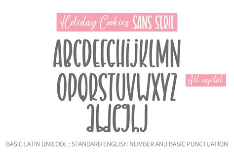 Holiday Cookies Font Dafont Free