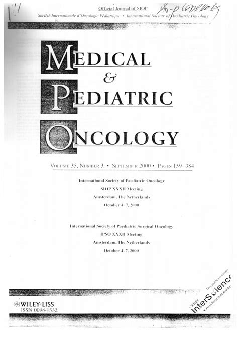 Pdf Preliminary Results In The Treatment Of Osteosarcoma Based On The