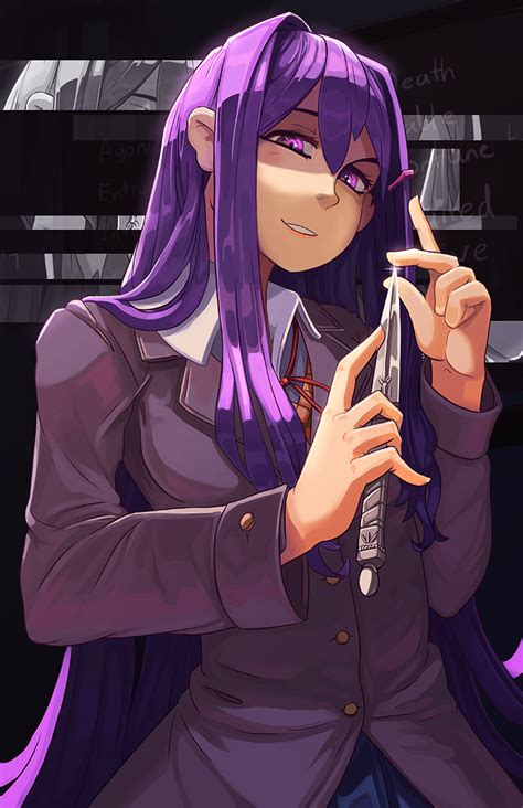 Yuri And Her Knives By Limited Access On DeviantArt