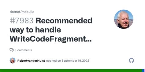 Recommended Way To Handle WriteCodeFragment Task For Custom Language