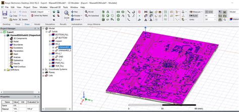 edb export to maxwell does not include dielectric · issue 1486 · ansys