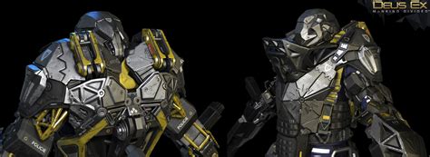 Deus Ex Mankind Divided Sculpting Characters
