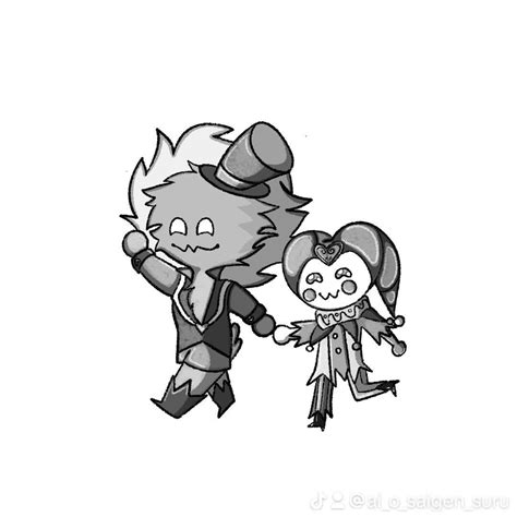 Ozzie And Fizzi Chibi R Helluvaboss