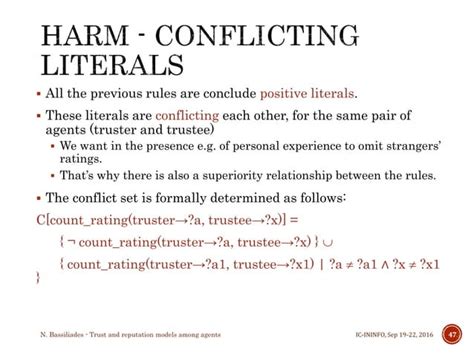 Trust And Reputation Models Among Agents Ppt