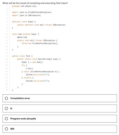 Java SE 8 Oracle Certified Associate 1Z0 808 5