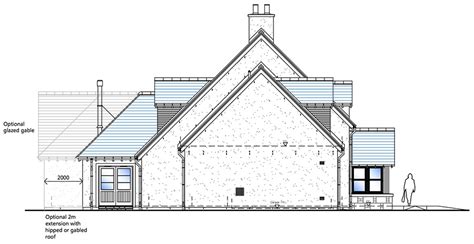 House Type A Side Elevation Snowdrop Developments