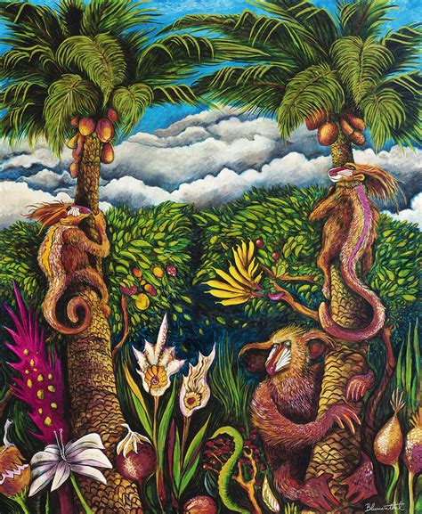 Moon Junga Painting By Yom Tov Blumenthal Fine Art America