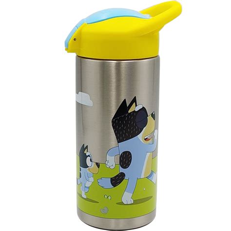 Bluey Stainless Steel Drink Bottle Little Gecko
