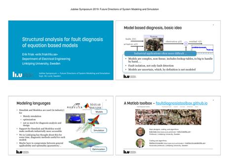 Ppt Structural Analysis For Fault Diagnosis Faults F T