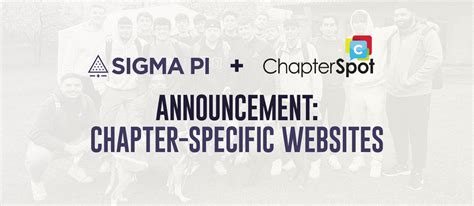 Sigma Pi Launches Chapter Specific Websites In Partnership With Chapterspot Sigma Pi Fraternity