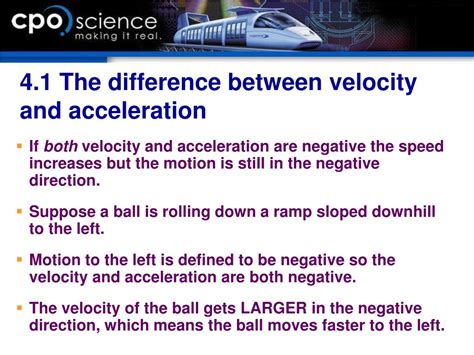 What Is The Difference Between Speed Velocity And Acceleration Free