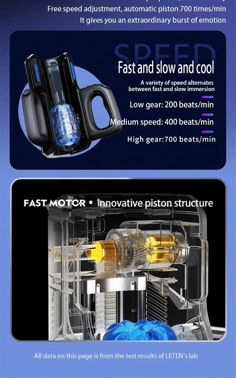 Leten Automatic Masturbation Machine Realistic Thrusting