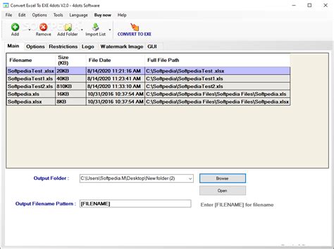 Convert Excel To EXE Download Free Windows 2 7 Softpedia