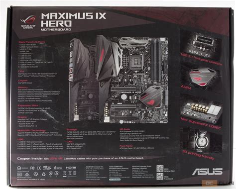 Asus Rog Maximus Ix Hero Download Instruction Manual Pdf