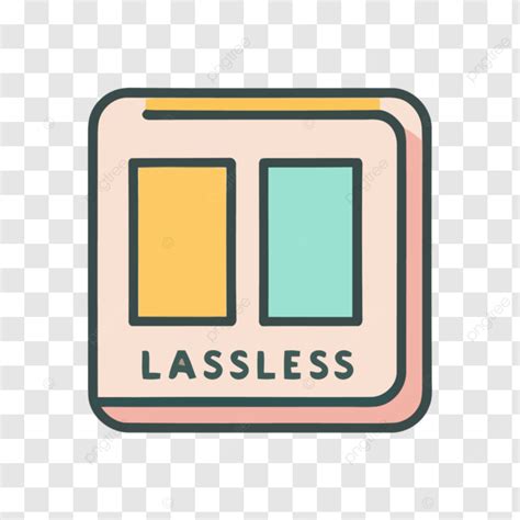 Lassless Is An Icon For Minimalist Design Vector A Simplistic Colorful