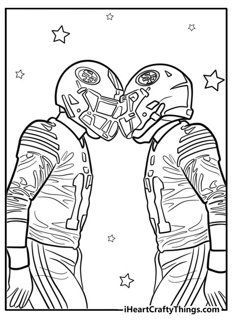 Nfl 49ers Coloring Pages