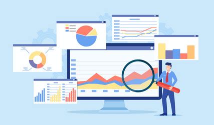 Business Reporting Dashboard With Chart And Graphs