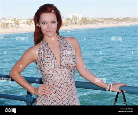 Model And Actress Caitlin Oconnor Spends The Day At The Santa Monica