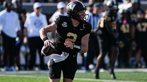 Who Is Diego Pavia Meet Vanderbilt Qb Whose Play Nsfw Interview Stole
