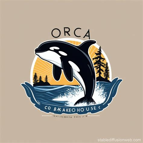 Orca Logo Design Prompts Stable Diffusion Online