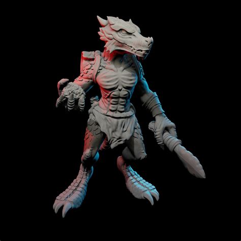 Kobold Miniature 5 Pack 3d Model 3d Printable Cgtrader